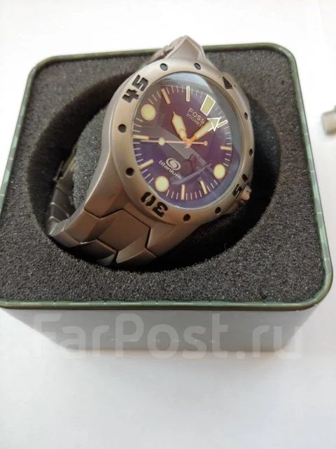 Мужские часы Fossil TI-5037 Titanium, для мужчин, б/у, в наличии. Цена ...