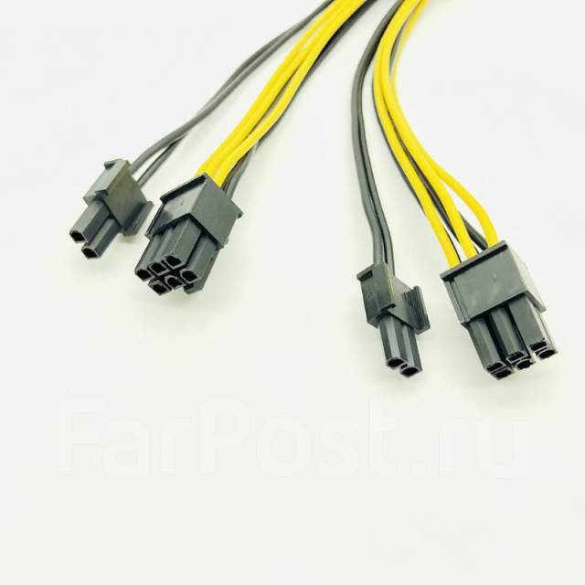 Кабель питания для видеокарты 8pin-8pin-8pin, новый, в наличии. Цена ...