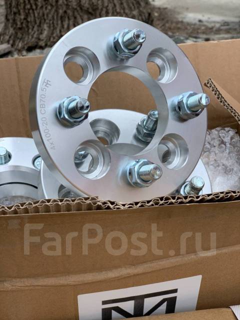 Проставки колесные в авто 5x100 2 см. Пара. Бесплатная доставка - Гайки ...
