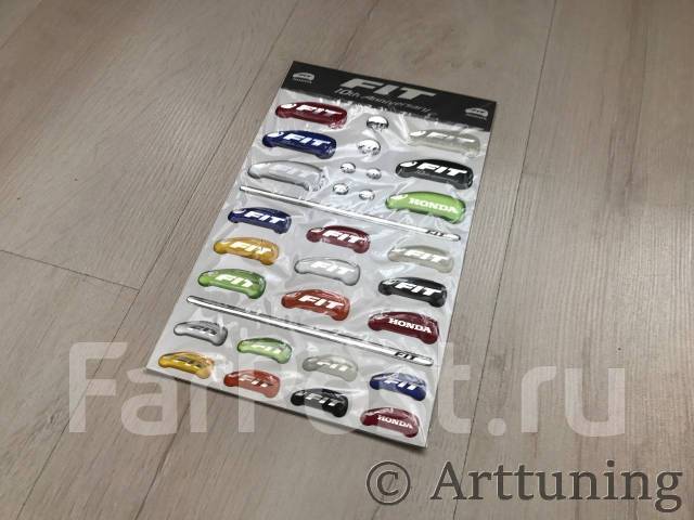 Редкие юбилейные стикеры Honda FIt ge6 ge8 ge9 gp1 10th anniversary ...