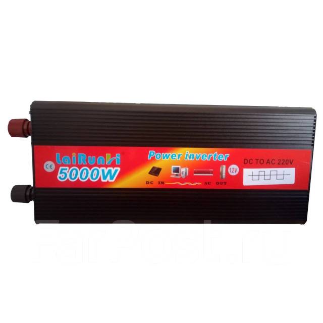 Инвертор автомобильный LaiRun 24-220 вольт 1500W Прямой Синус купить в ...