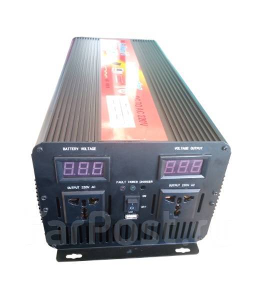 Инвертор автомобильный LaiRun 24-220 вольт 1500W Прямой Синус купить в ...