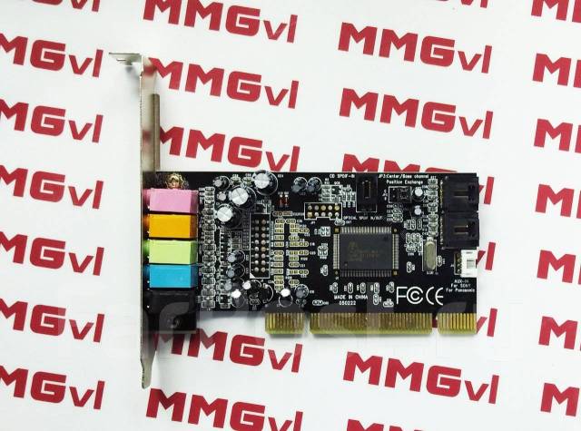 Звуковая карта CMI8738-LX, б/у, в наличии. Цена: 500₽ во Владивостоке