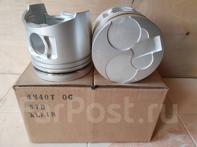 Комплект поршней 4M40, 4M40-T стандарт Усиленные (Alfin -Gallery) ! V ...