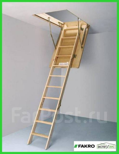 Чердачная лестница Fakro LWS 70*120/280 Акция! Склад Весенняя - Кровля ...