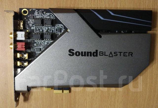 Hi-End Звуковая карта 5.1 Creative Sound Blaster AE-9, б/у, в наличии ...