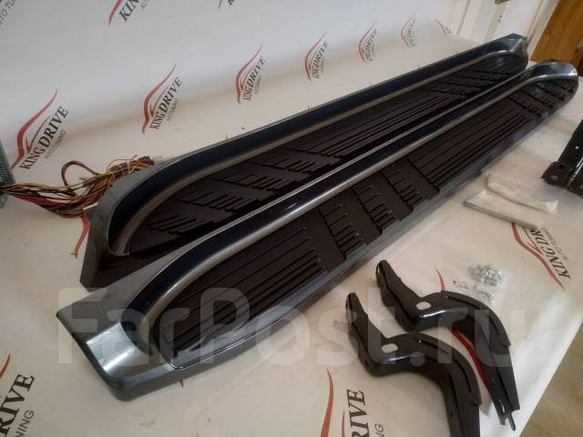 Подножки (пороги) комплект Toyota Land cruiser Prado 120 Прадо 2002 ...