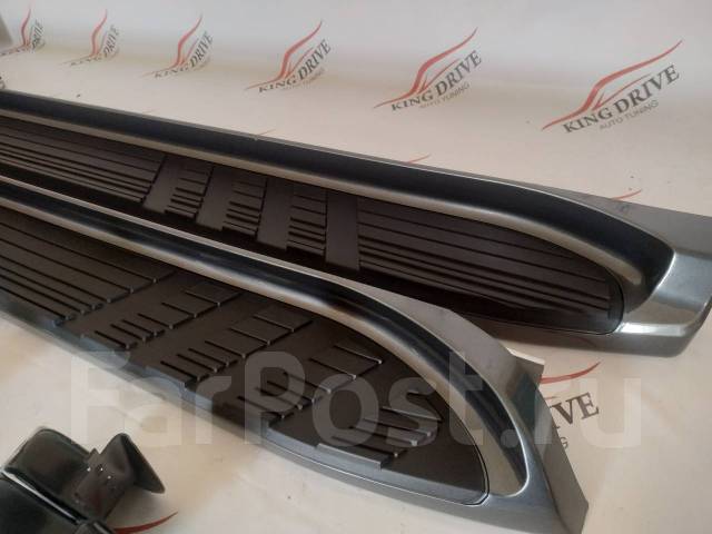 Подножки (пороги) комплект Toyota Land cruiser Prado 120 Прадо 2002 ...