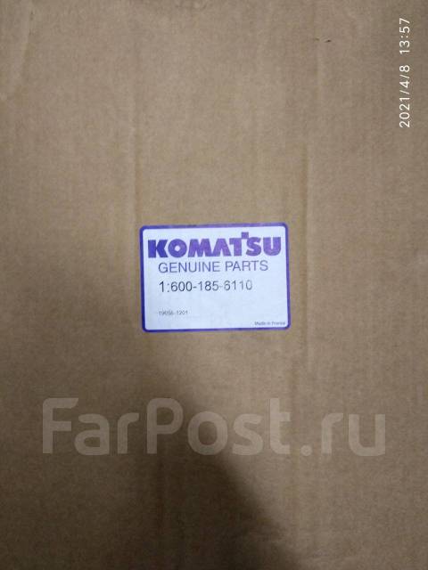 Фильтр воздушный, оригинал, Komatsu 600-185-6110 купить во Владивостоке ...