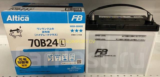 FB Altica HIGH-Grade 70B24L/R Поступление февраль 2023 В наличии - Аккумуляторы в Хабаровске