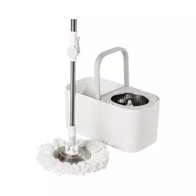 Швабра с центрифугой и ведром Xiaomi Mi Quange 360 QJ030401, новый, в ...