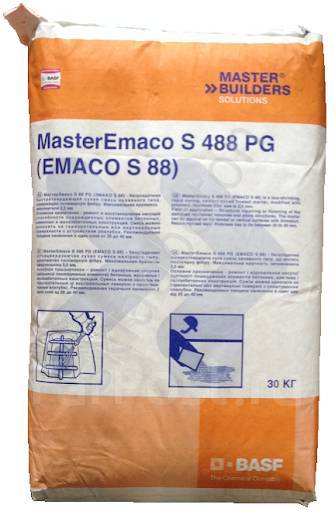 MasterEmaco® S 488 PG (Emaco® S88), в наличии. Цена: 62₽ в Хабаровске