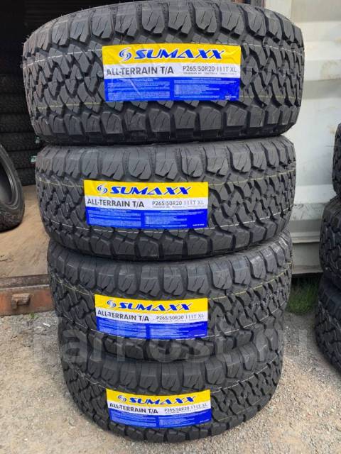 Sumaxx All Terrain T/A, 265/50R20, 20", 1 шт, в наличии, 265 мм, 50 % ...