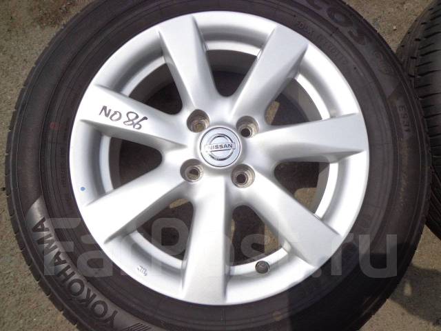 Продам комплект дисков R15 Nissan (№37-86), 15", 1 шт, 4x100, 4 шт, б/у ...