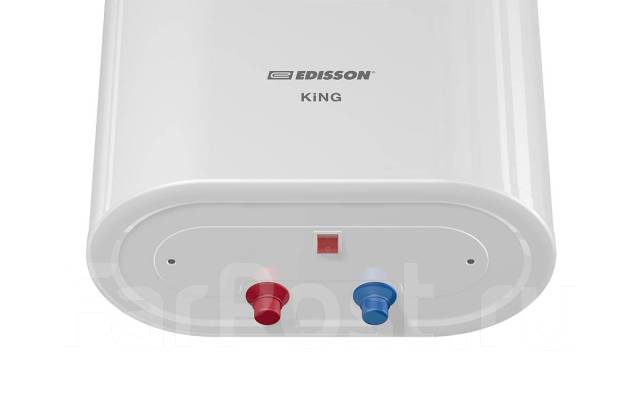 Водонагреватель накопительный Edisson King 50л нержавейка в Мистер Т, электрический, 2,00 кВт ...