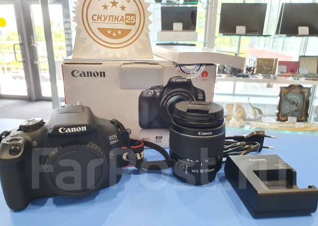 Canon 2000D Kit 18-55mm III ! Низкая Цена! Гарантия! Магазин Скупка 25 ...