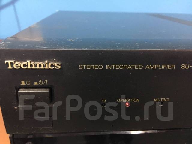 Усилитель Technics SU-A808, б/у, в наличии. Цена: 13 000₽ во Владивостоке