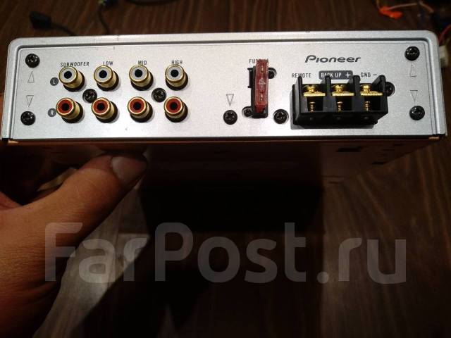 Автомагнитола Pioneer DEX-P01 с процессором DEQ-P01, 1 DIN — 178x50 мм, б/у, в наличии. Цена: 34 ...