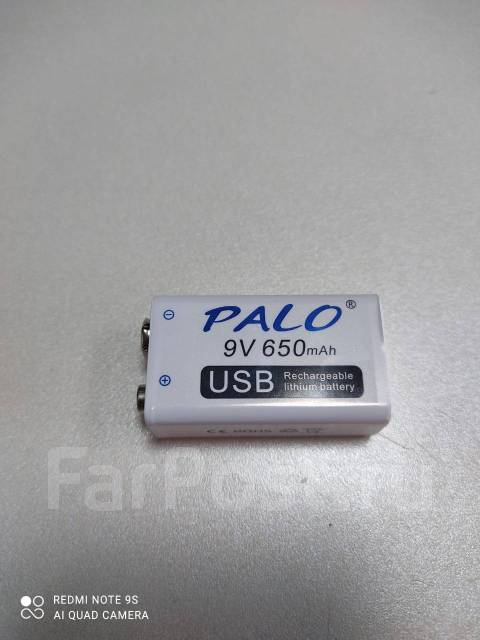 Батарейка крона 9v аккумуляторная, новый, в наличии. Цена: 1 000₽ во ...