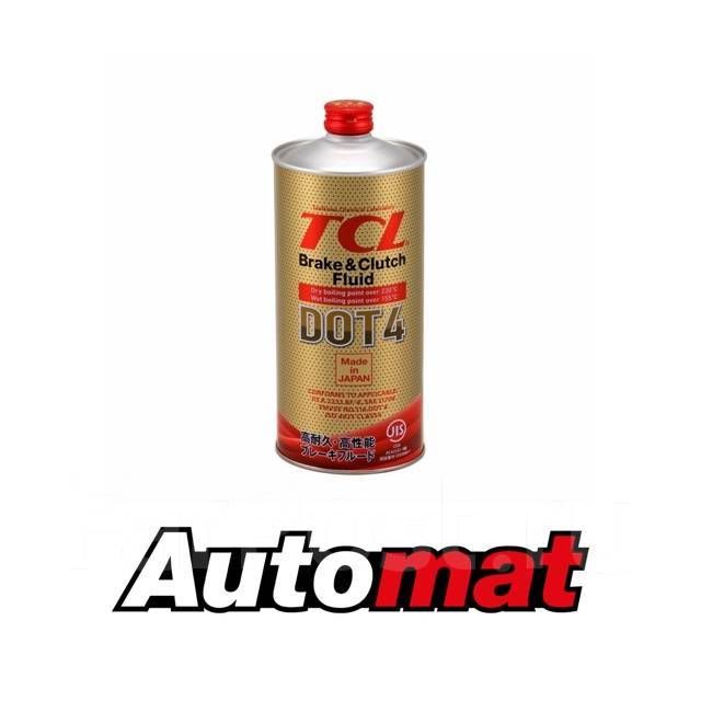 Тормозная жидкость TCL DOT4, 1л, в наличии. Цена: 944₽ во Владивостоке