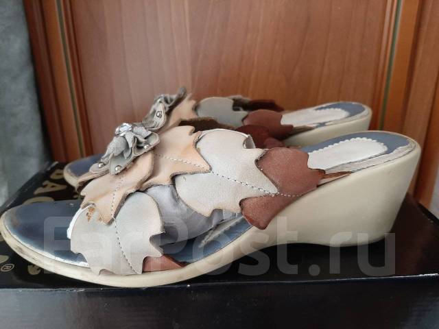 Сабо женские Bagira. Турция. Натур кожа. Отдам во Владивостоке