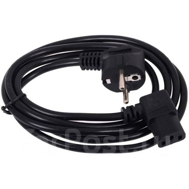 Кабель питания Schuko Euro M Iec 320 C13 угловая вилка угловой штекер новый в наличии Цена