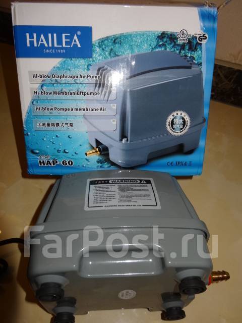 Компрессор септика. 80 л/мин, в наличии. Цена: 9 700₽ во Владивостоке