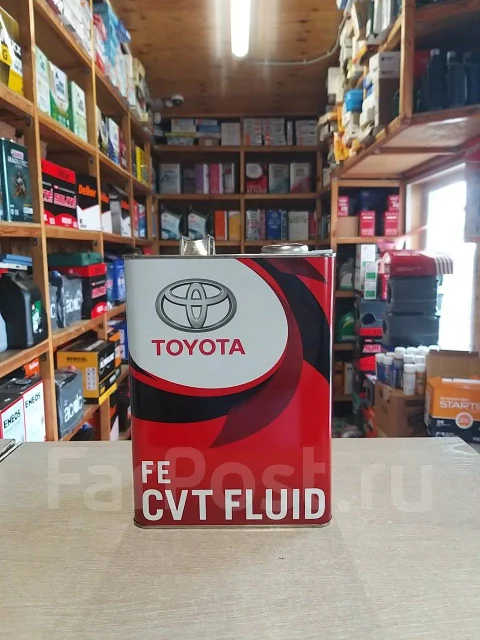 Масло трансмиссионное Toyota CVT Fluid FE 4л 08886-02505, 0888602505 ...