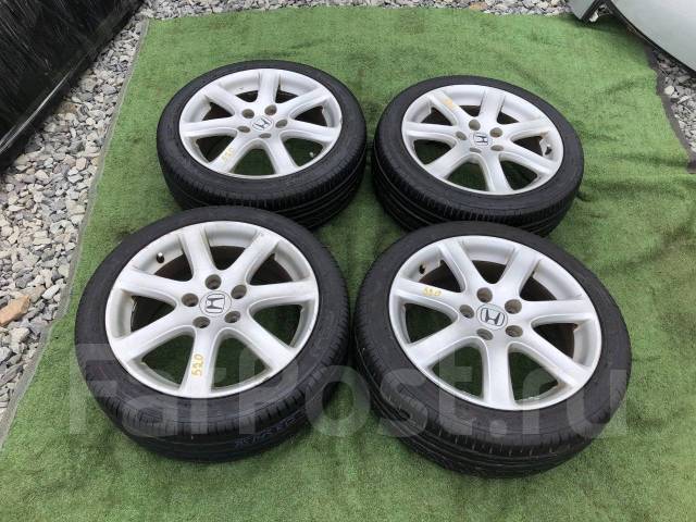 Колеса Оригинал Honda R17 5X114.3 Accord в сборе с летней резиной ...