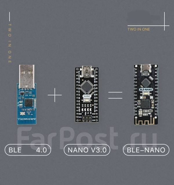 Arduino Nano BLE с поддержкой Bluetooth, новый, в наличии. Цена: 1 700 ...