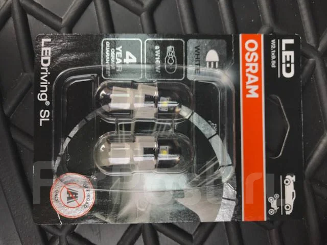 Светодиодные лампы для заднего хода Osram 921DWP02B W16 6000K 2шт ...