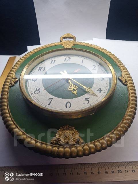 * Настенные часы Янтарь кварц на ходу Винтаж СССР КПЗ№32, б/у, в ...