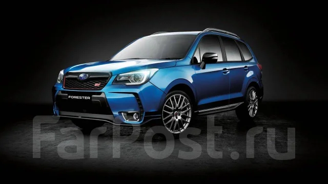 Обвес, Губа передняя STI Subaru Forester SJ / SJ5 / SJ9 / SJD (Turbo ...
