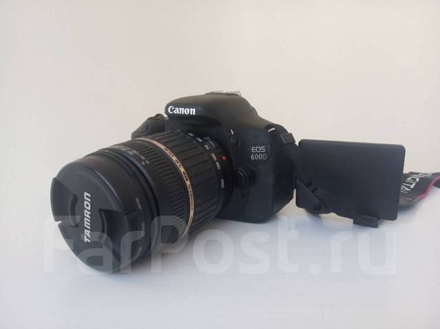 Фотоаппарат Canon EOS 600D, б/у, в наличии. Цена: 30 000₽ во Владивостоке