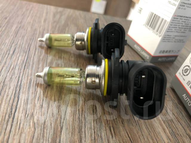 Комплект желтых ламп в туманки HB4 12V 51W P22D Yellow купить во ...