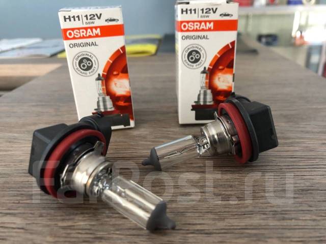 Лампочки 2шт H11 55W 12V Osram качество оригинальной з/ч (ОЕМ) купить ...