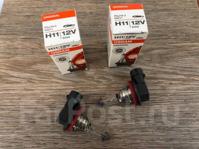Лампочки 2шт H11 55W 12V Osram качество оригинальной з/ч (ОЕМ) купить ...