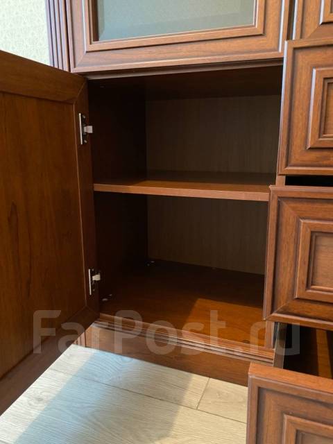 Шкаф книжный, красивый, лак, Шатура, лдсп, мдф, стекло, количество ...