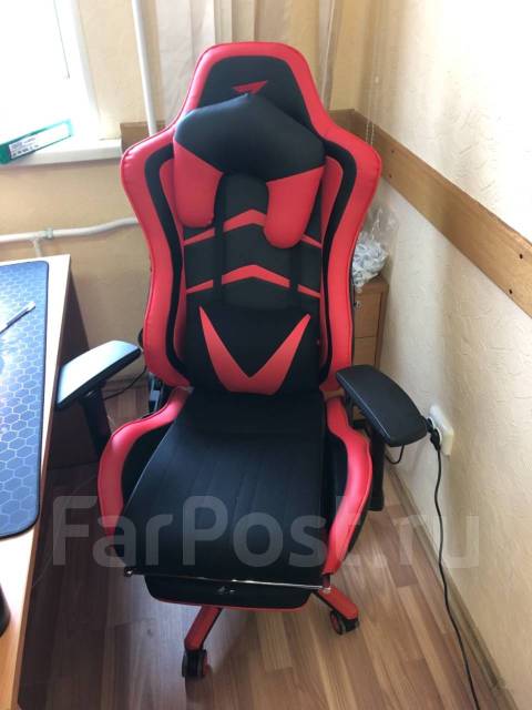 Кресло стул игровое ZET Gaming Force armor 2000M красное, б/у, под ...