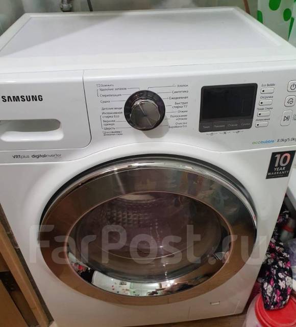 Стиральная машина LG 8кг, direct drive, сушка - Стиральные машины во ...