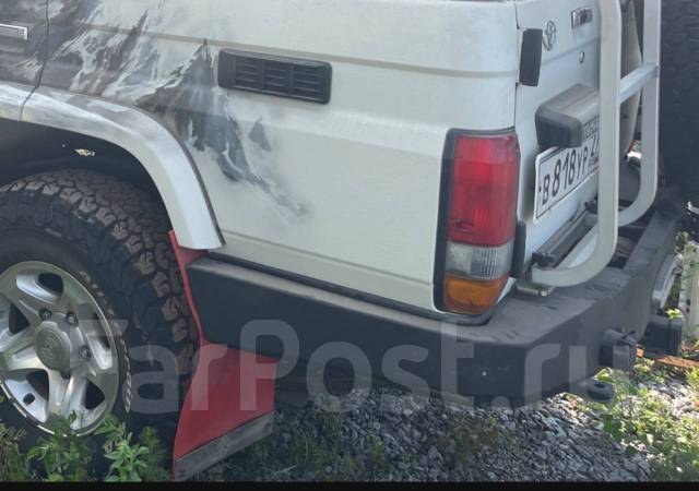 Силовой задний бампер HZJ76 купить в Хабаровске по цене: 35 000 ...