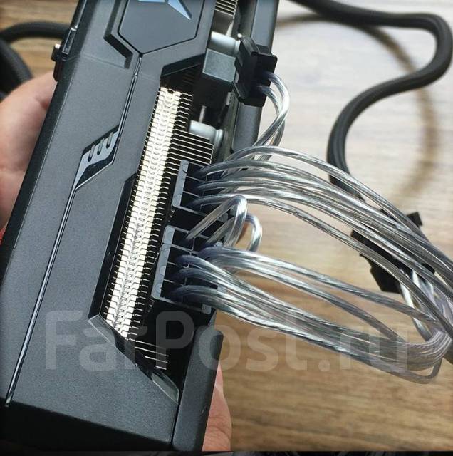 Кабель питания для видеокарты 8pin-8pin-8pin, новый, в наличии. Цена ...