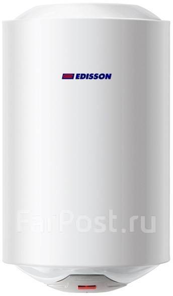 Водонагреватель накопительный Edisson ER 100V (100 л), электрический, 100 л. новый, в наличии ...