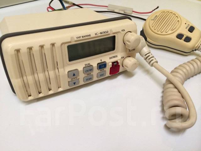 ICOM IC-M302 VHF Морская УКВ Радиостанция, б/у, в наличии. Цена: 22 500 ...