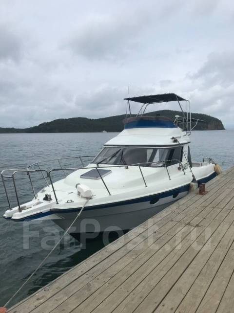 Аренда катера 28 футов, 10 человек, 40 км/ч, 30 000₽. Стоимость часа от ...