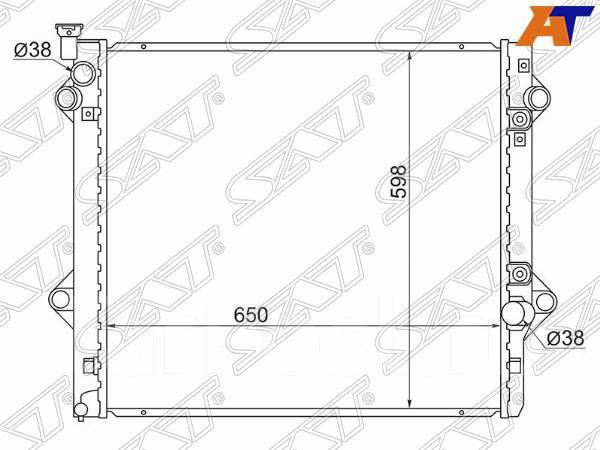 Радиатор Lexus, Lexus GX, Lexus GX470, Lexus GX470 02-07, Toyota ...