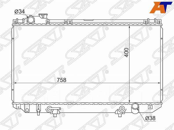 Радиатор Lexus, Lexus GS300, Toyota, Toyota Aristo, Toyota Aristo #ZS14 ...