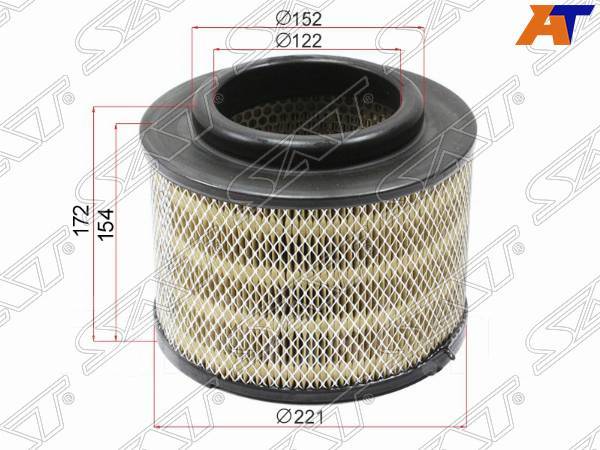 Фильтр воздушный Mazda BT50 06-, Toyota Fortuner, Toyota Fortuner N5#/6 ...