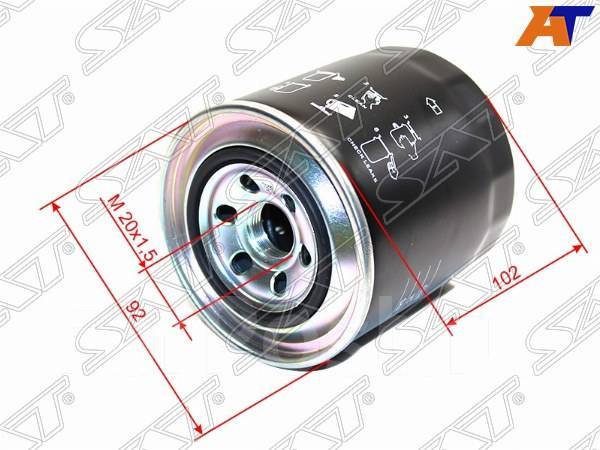 Фильтр топливный Mitsubishi FUSO Canter FE5#/FE6# 94-03 SAT ST-ME016872 ...