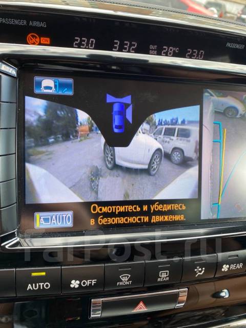Камера переднего вида на Toyota Land cruiser 200, lx570, Prado 150 ...
